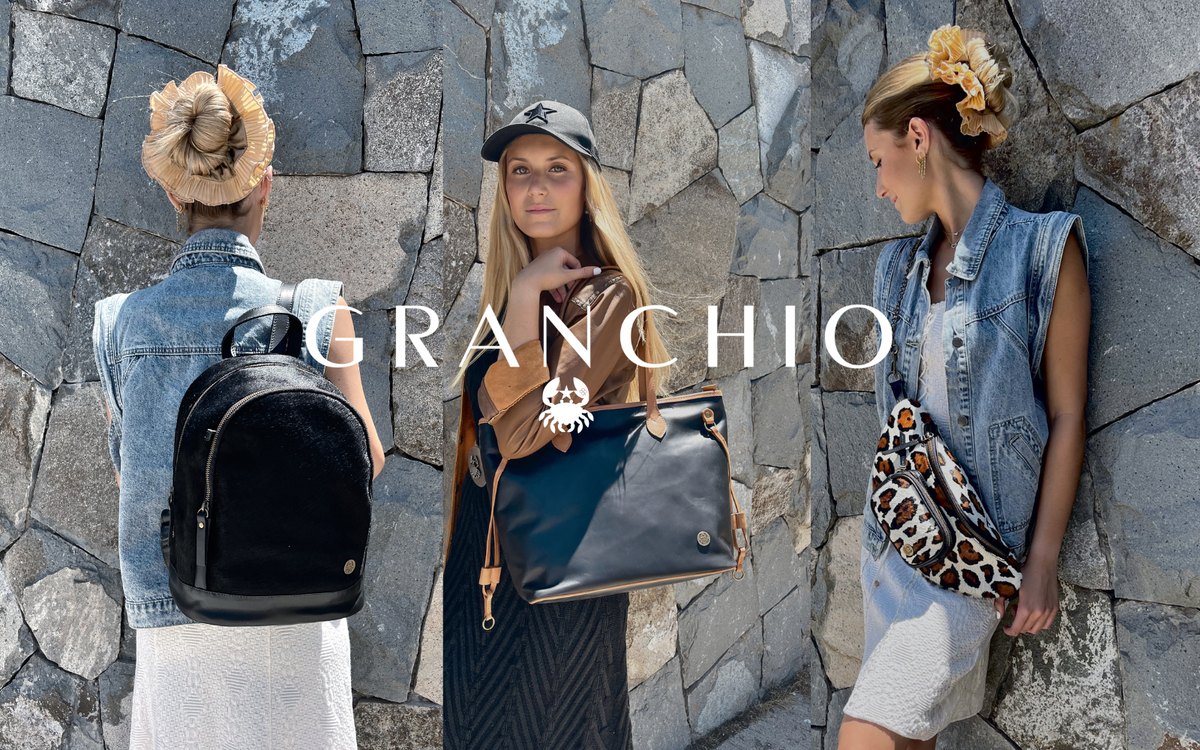 Carteras de cuero y accesorios •Granchio•Hecho en Chile